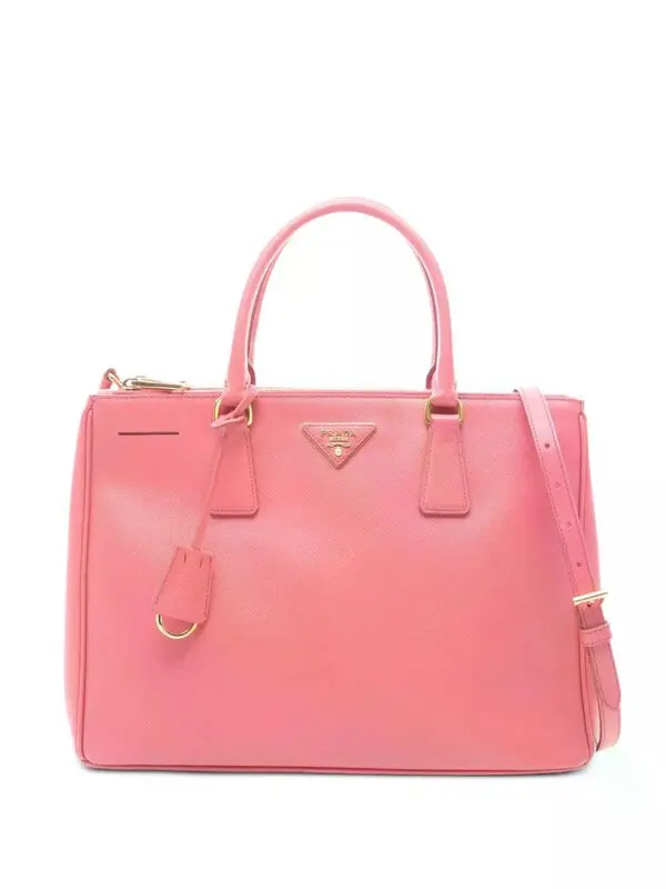 Prada Galleria Saffiano Leather Tote Bag - Pink