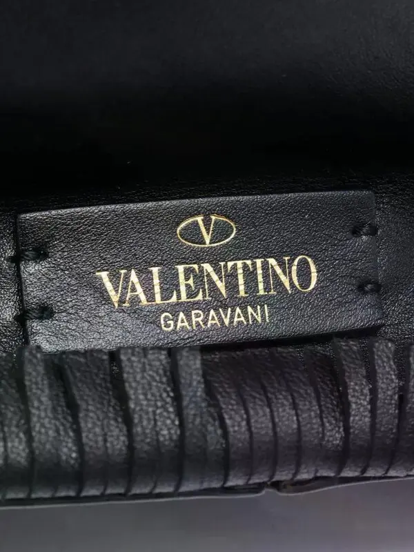 Valentino Garavani 2000s Fringe Leather Shoulder Bag