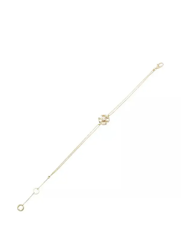 BVLGARI 18k Yellow Fiorever Diamond Bracelet