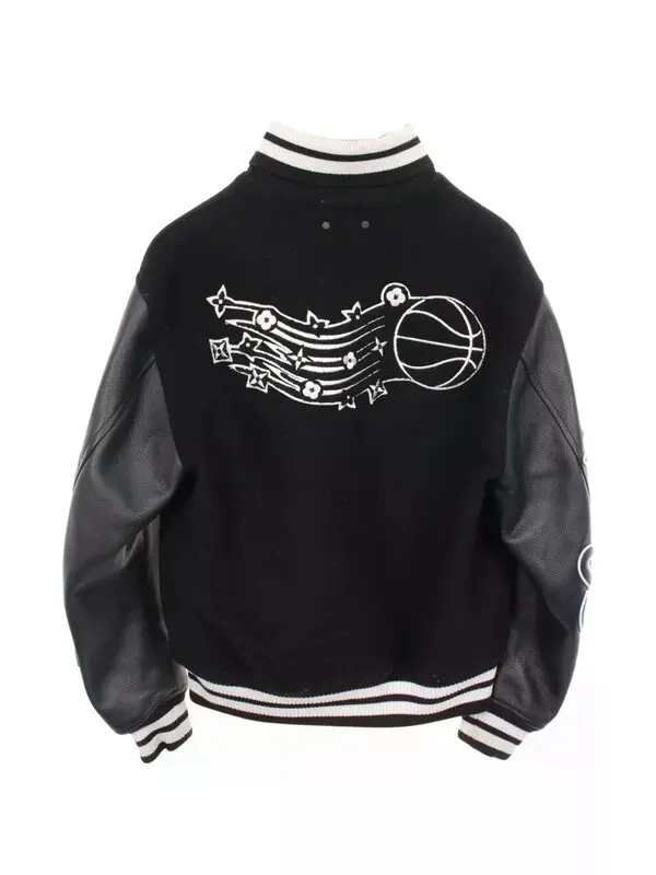 LOUIS VUITTON Embroidered Logo Bomber Jacket