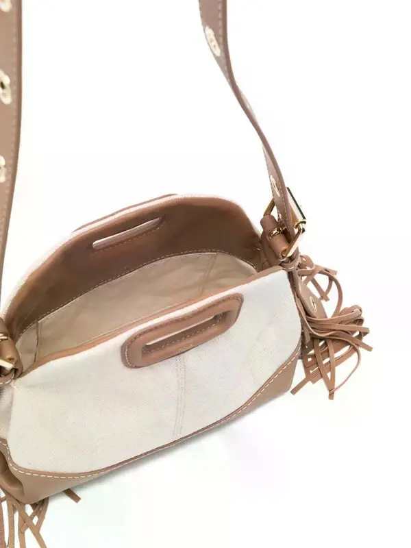 Maje Leather-panelled Tote Bag