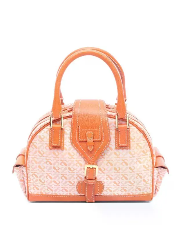 Loewe Anagram Bowling Handbag - Orange