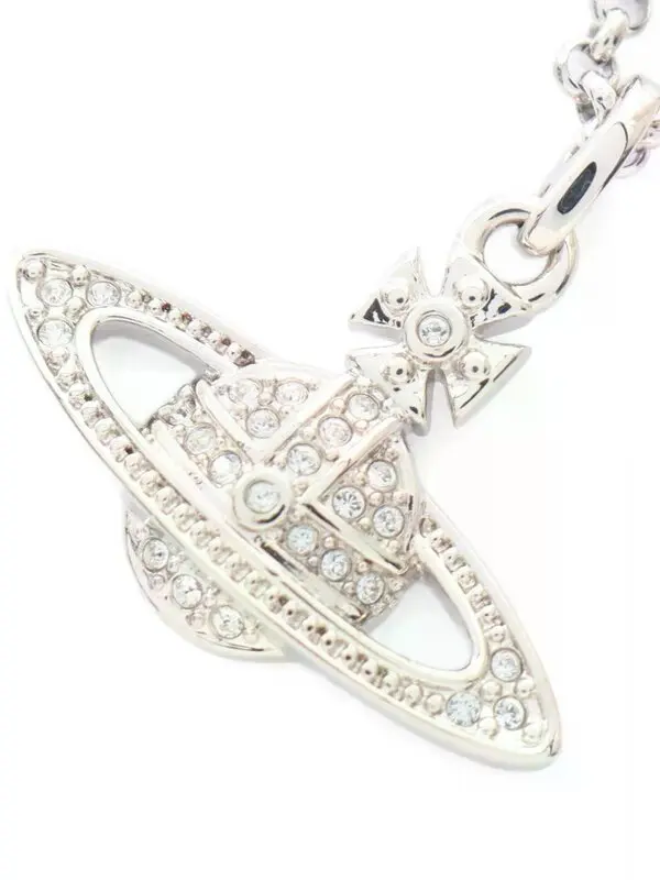 VIVIENNE WESTWOOD Orb Rhinestone Necklace