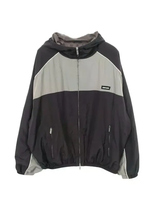 Miu Miu 2000s Hooded Zip-up Jacket