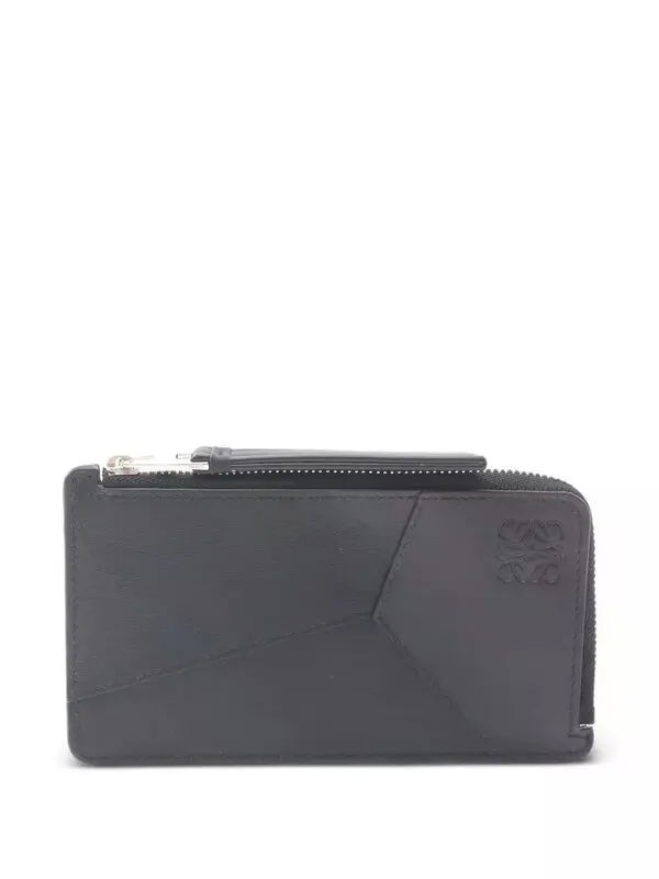 Loewe Puzzle Leather Wallet - Black