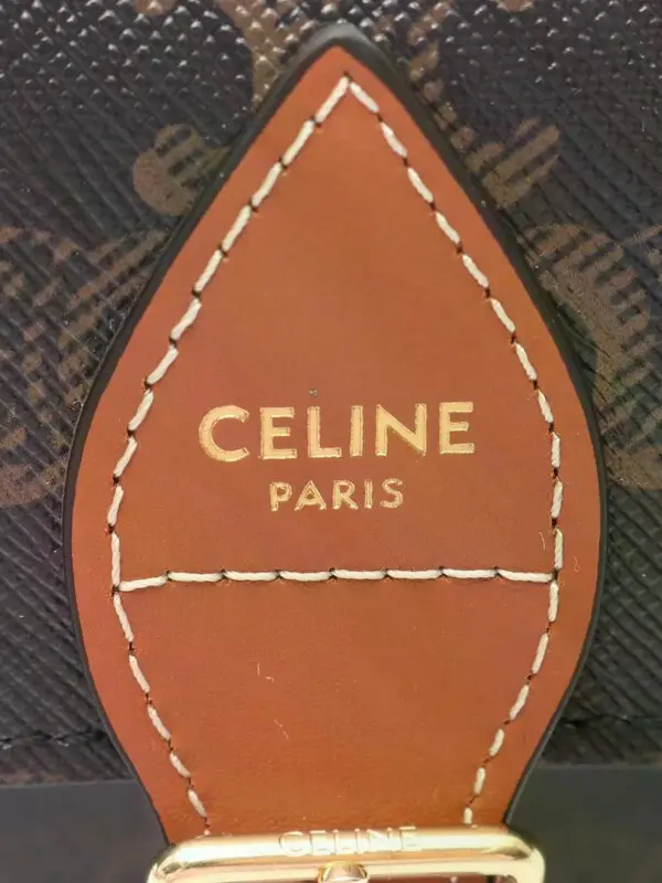 Celine Folco Triomphe Crossbody Bag