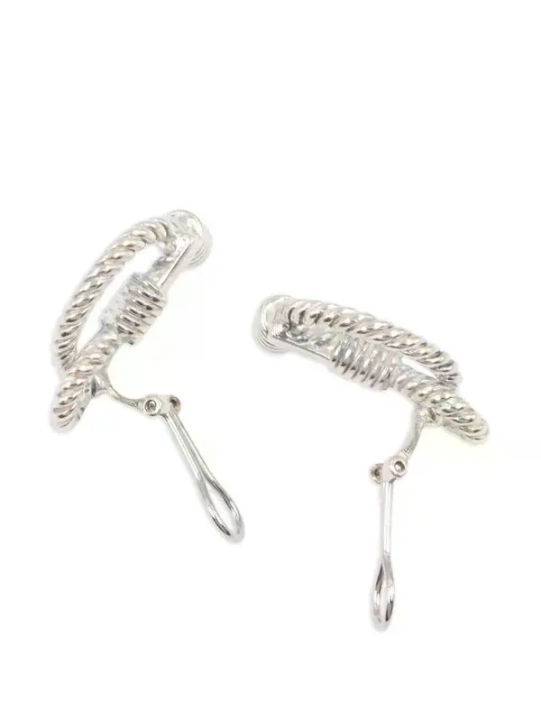 Hermès Rope-effect Clip-on Earrings