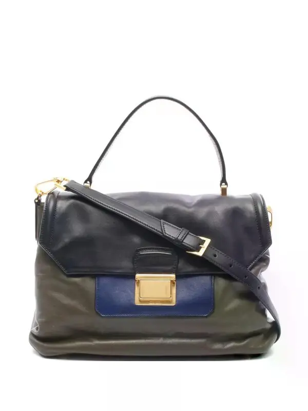 Miu Miu Two-way Leather Tote Bag