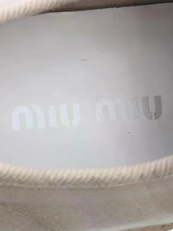 Miu Miu Cork Platform Sneakers