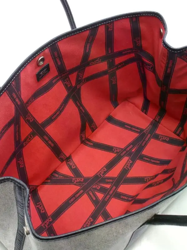Hermès 2006 Bolduc Garden Party Pm Tote Bag