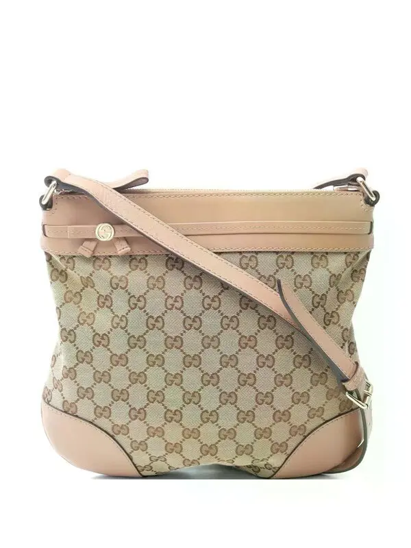 Gucci Mayfair Gg Canvas Cross Body Bag