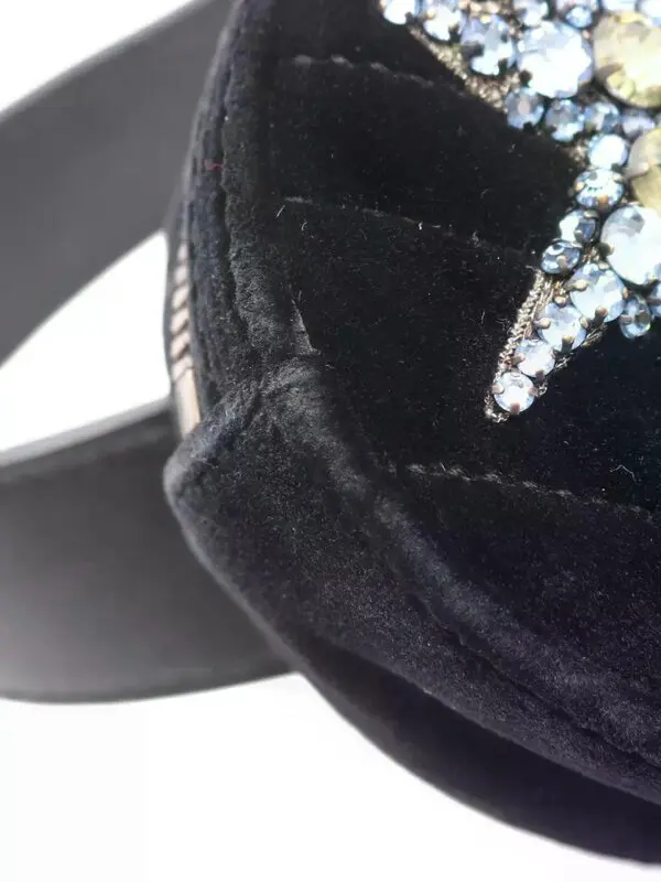 Gucci Gg Marmont Rhinestone Belt Bag