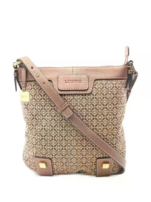 Loewe Anagram Shoulder Bag - Neutrals