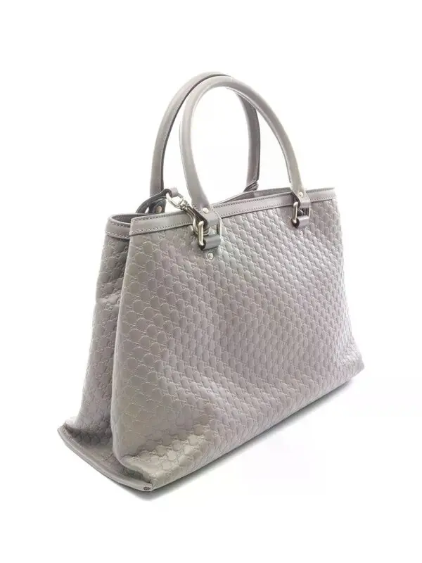 Gucci Micro Gg Guccissima Leather Handbag