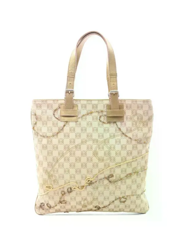 Loewe 2000s Anagram Shoulder Bag