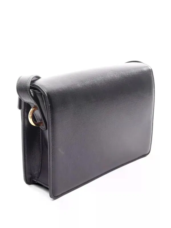 Gucci Double G Shoulder Bag - Black