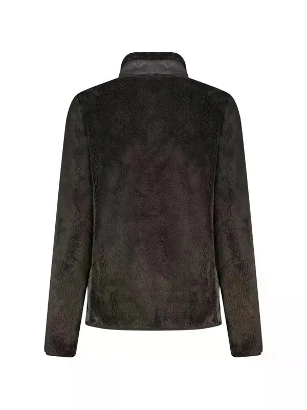 NORWAY 1963 Fleece Textured Zip-up Jacket - Brown