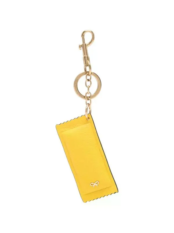 ANYA HINDMARCH Heinz English Mustard Bag Charm - Yellow