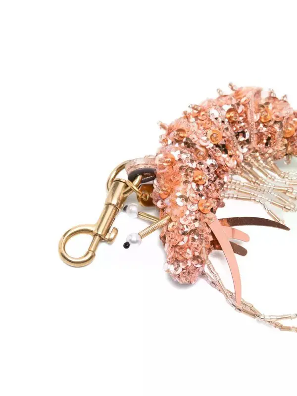 ANYA HINDMARCH Sequin Embellished Bag Charm
