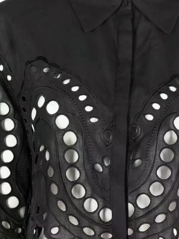 Charo Ruiz Ibiza Storm Cut-out Blouse