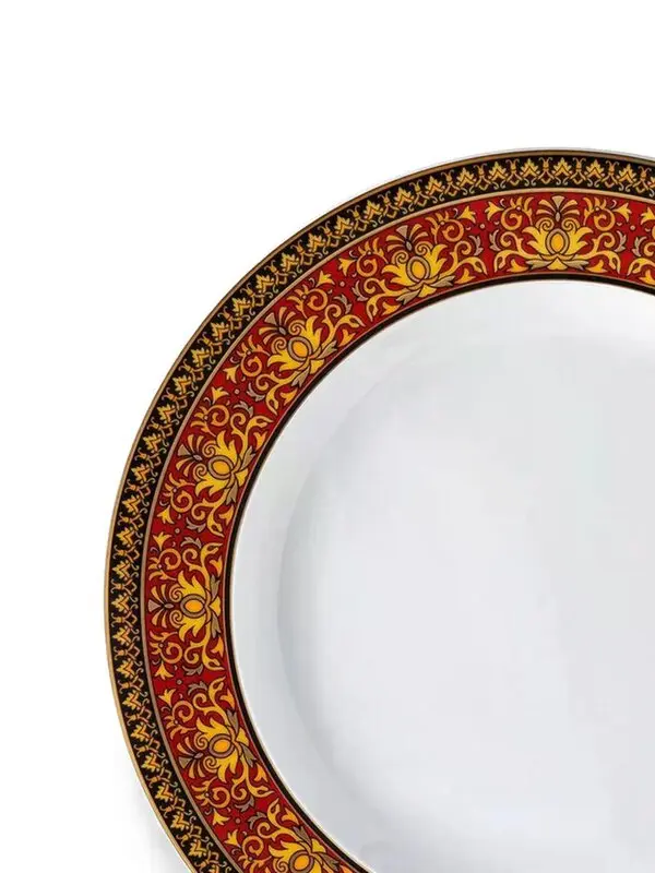 Versace X Rosenthal Barocco-print Plate
