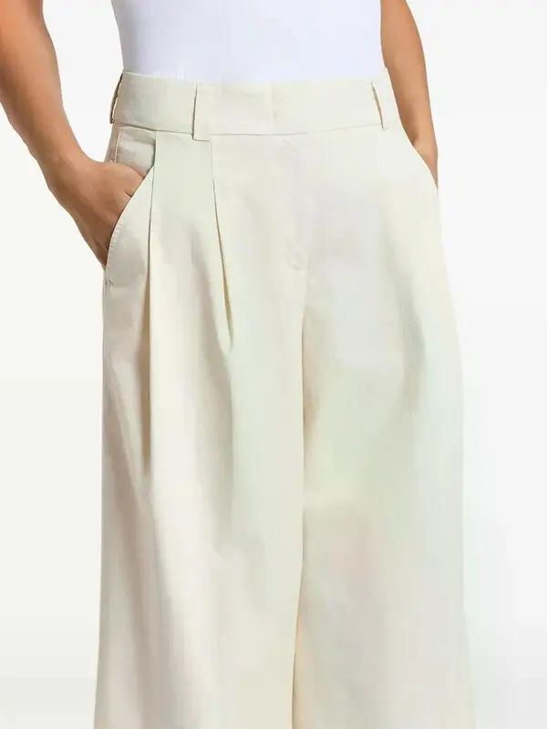 Peserico Pleated Wide-leg Trousers
