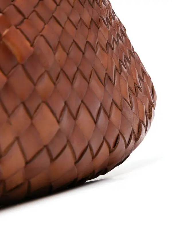 Dragon Diffusion Woven Shoulder Bag - Multicolor