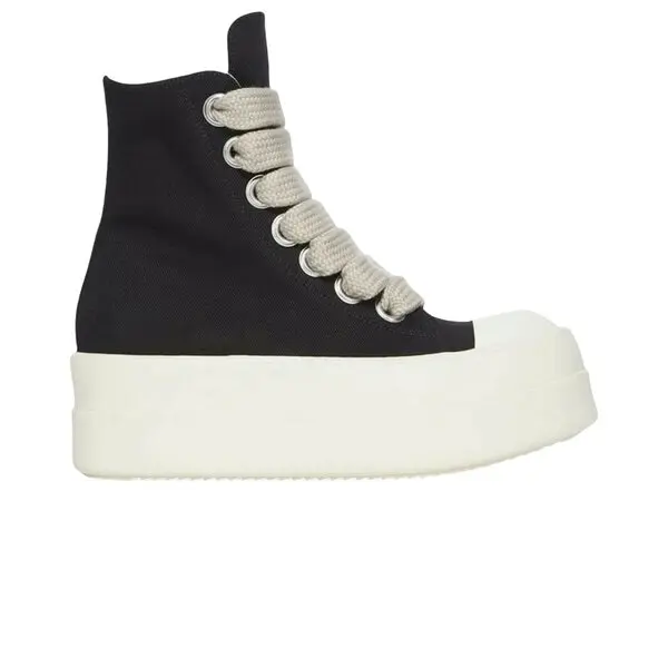 Rick Owens Mega Bumper Jumbolace Sneaker - Black