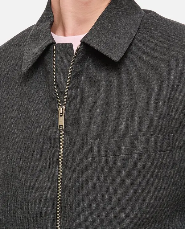 Givenchy Zipped Short Structured Jacket - Multicolor