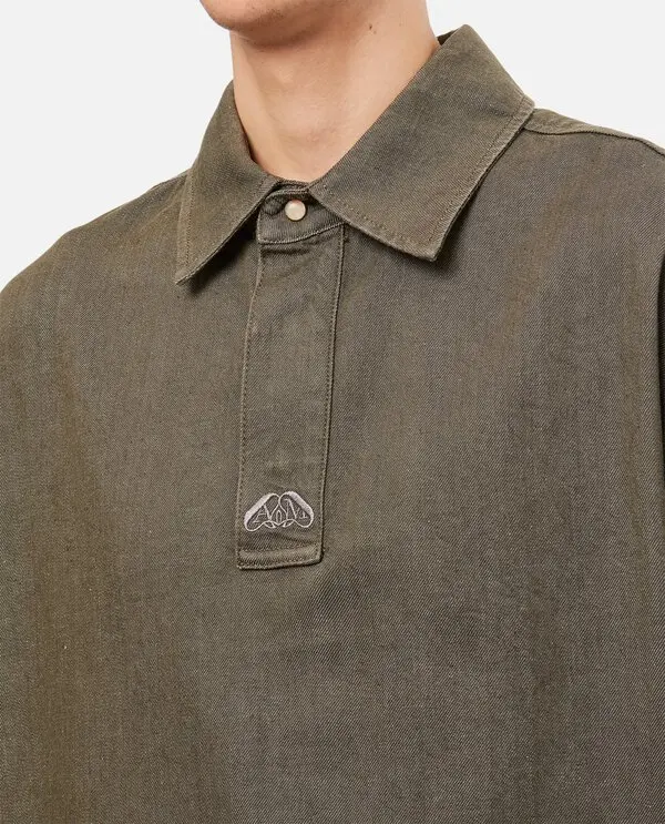 Alexander McQueen Denim Cotton Shirt