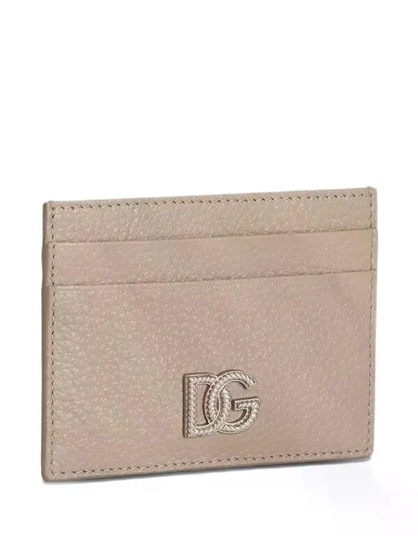 Dolce & Gabbana Calfskin Card Holder With Logo