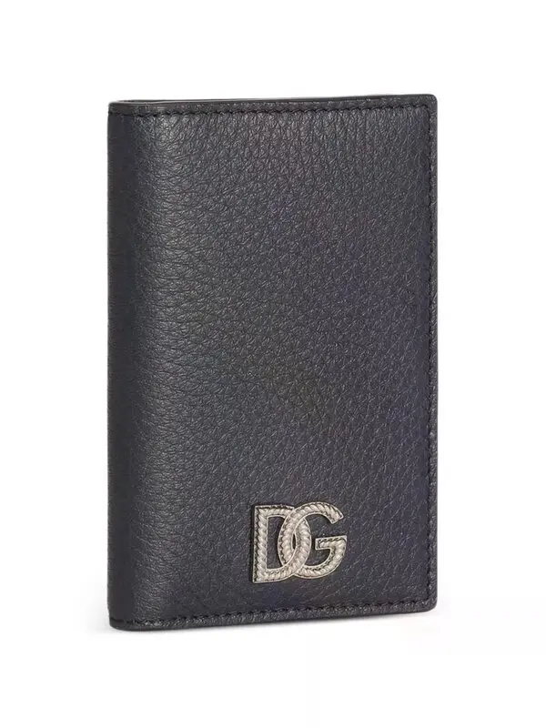 Dolce & Gabbana Card Holder In Calfskin With Logo