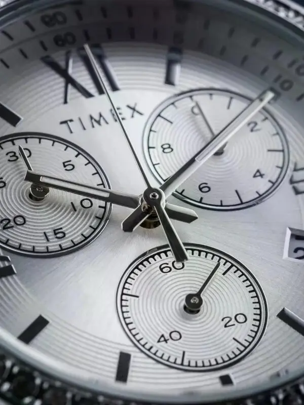 TIMEX Trend Crystal-embellished 38mm Watch