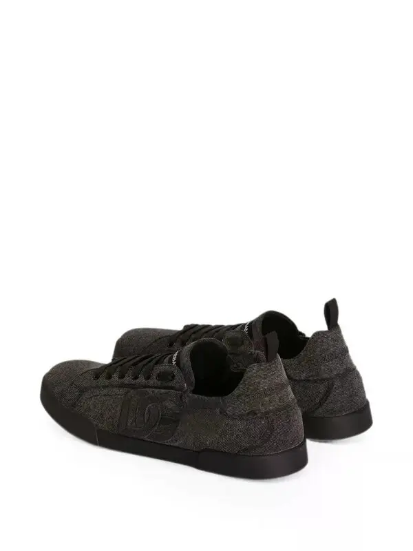 Dolce & Gabbana Portofino Denim Sneakers
