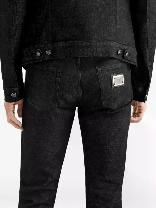 Dolce & Gabbana Logo Plaque Jeans