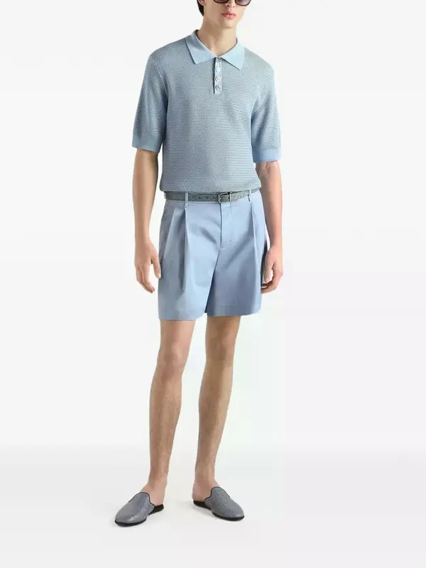 Dolce & Gabbana Silk Polo Shirt