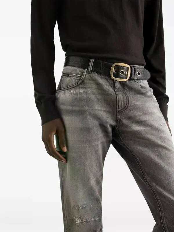 Dolce & Gabbana Logo Plaque Jeans