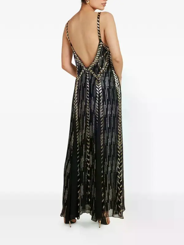 TEMPERLEY LONDON Viola Sequin-embellished Maxi Dress