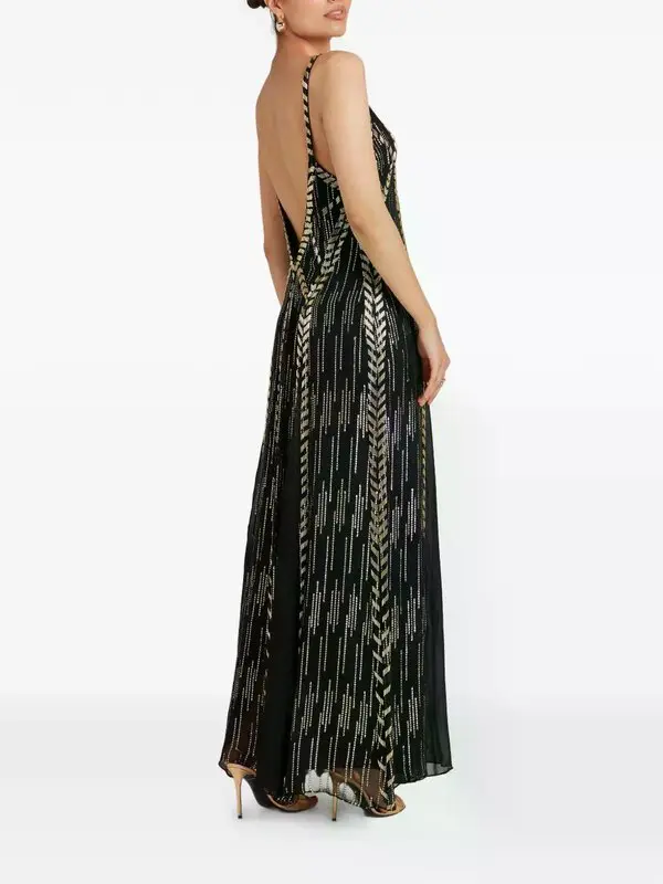 TEMPERLEY LONDON Viola Sequin-embellished Maxi Dress