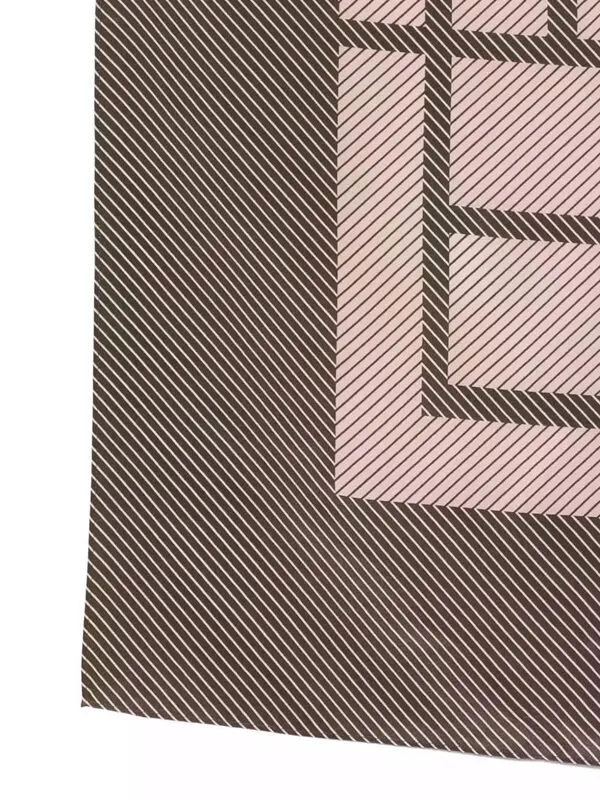 TOTEME Monogram-print Silk Scarf