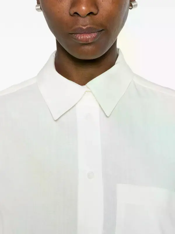 TOTEME Ecru Polo Shirt