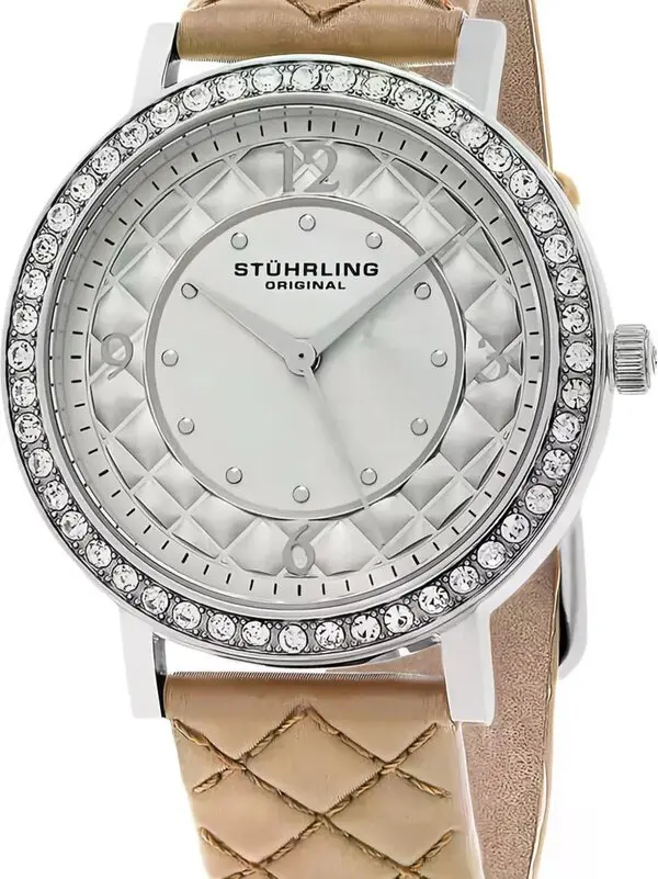 STUHRLING Audrey 38mm Crystal-embellished Watch