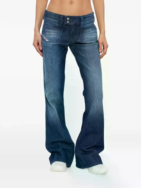 DIESEL® D-hush Flared Jeans