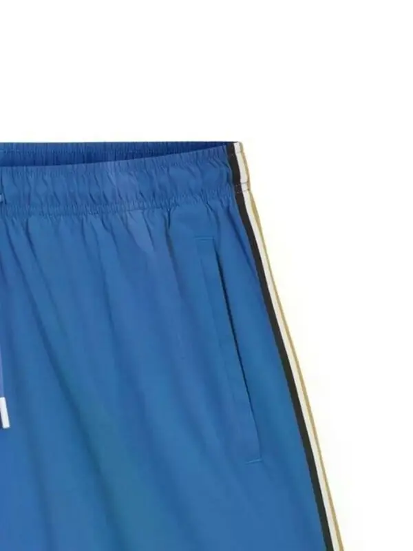 BOSS Striped Swim Shorts