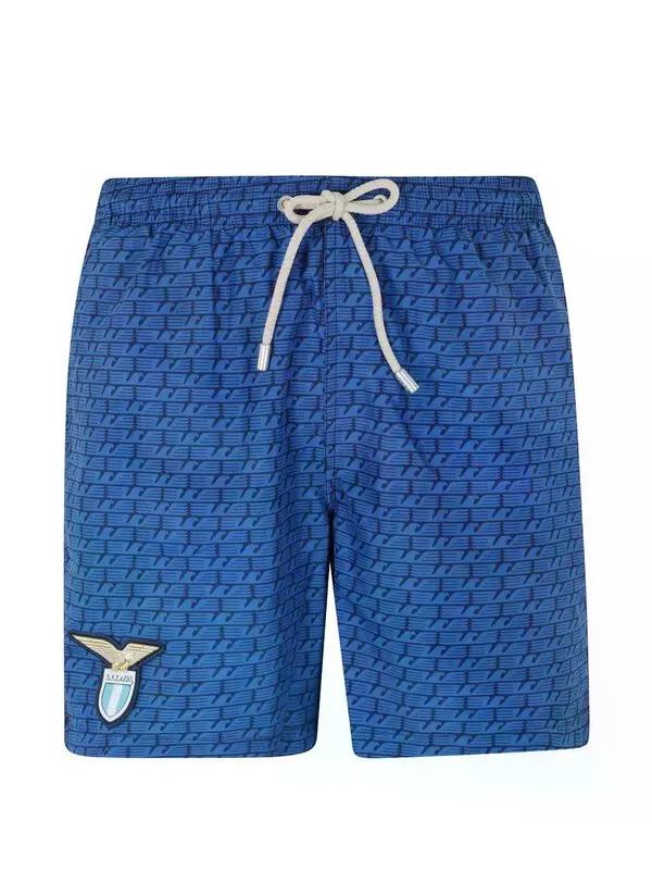 MC2 SAINT BARTH Ultralight Lazio Aquila Swim Shorts - Blue