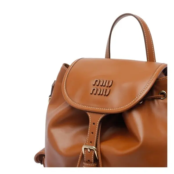 Miu Miu Calf Leather Backpack