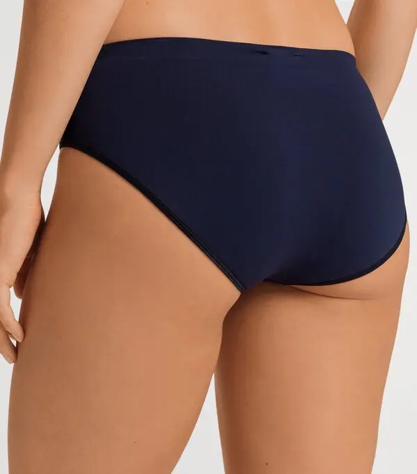 Hanro Touch Feeling Midi Briefs - Navy