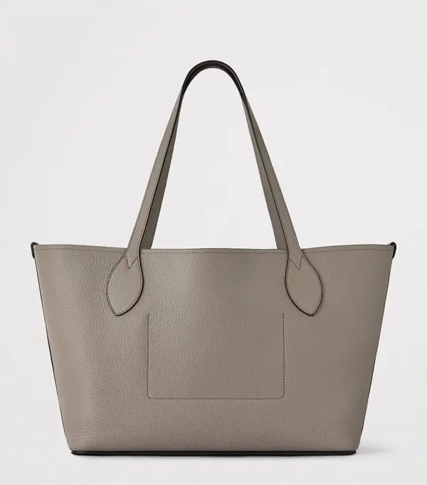 Mulberry Leather Tree Tote Bag - Neutral