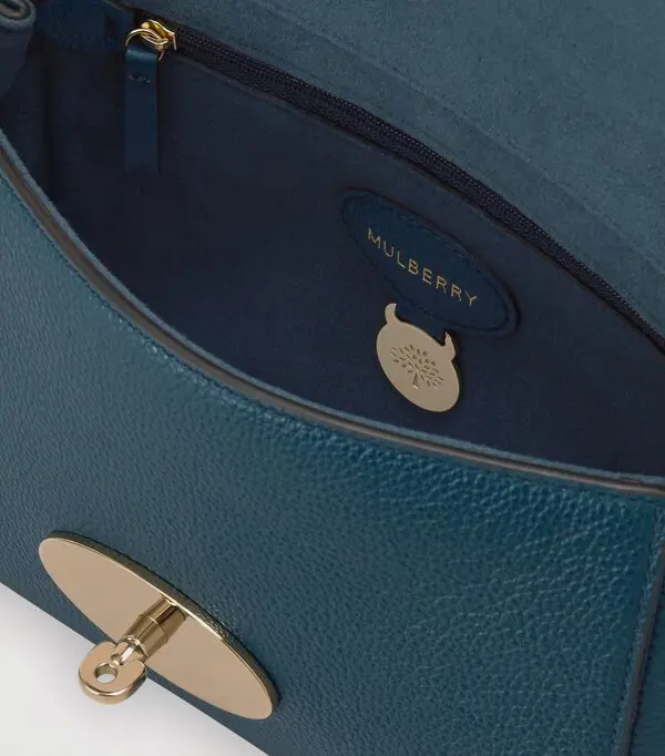Mulberry Small Leather Lily Shoulder Bag - Blue