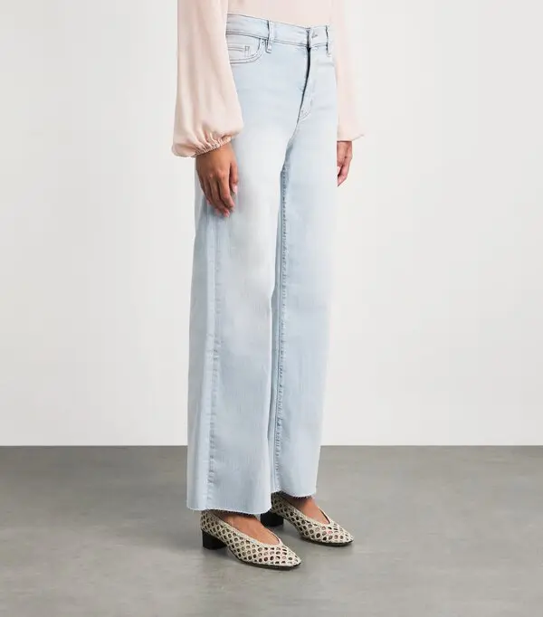 FRAME Le Slim Palazzo Wide-leg Jeans - Blue
